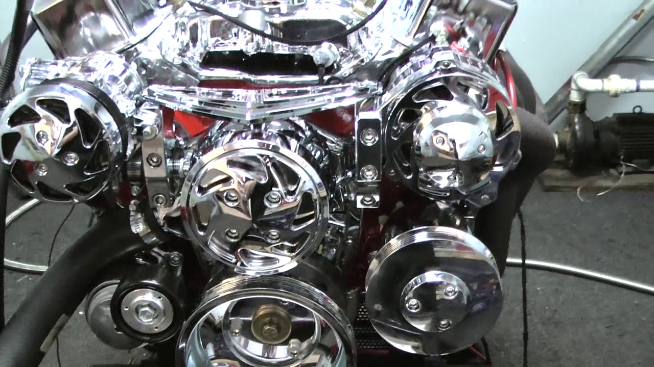 Small Block Chevy 427CI Crate Engine - YouTube