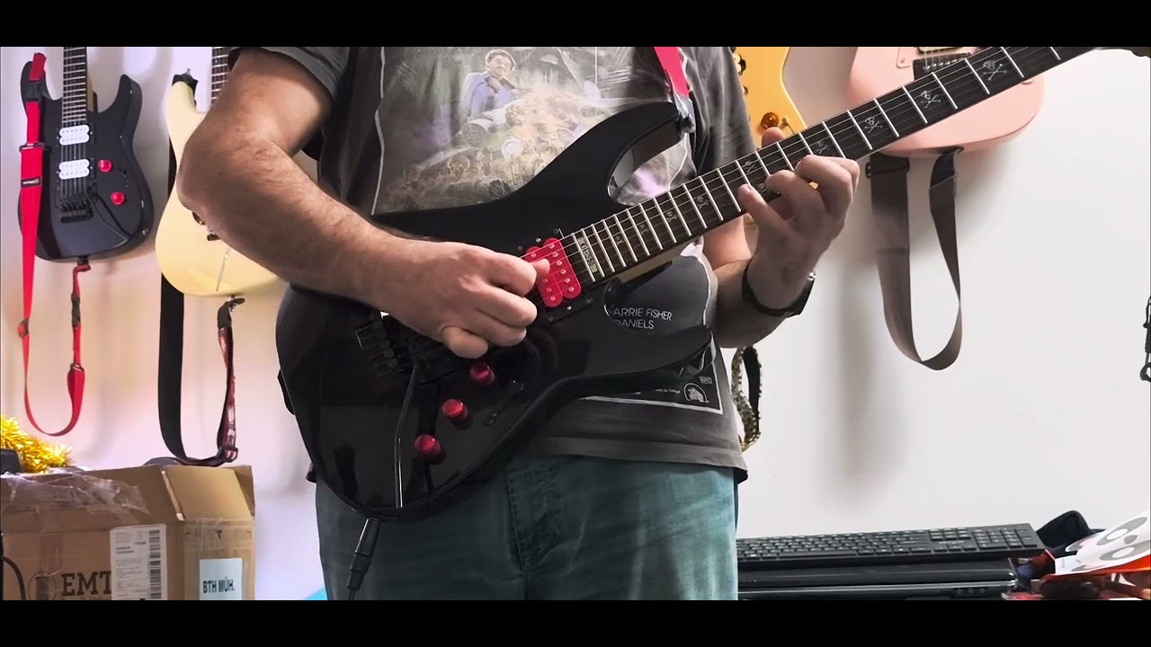 Custom Modded LTD KH-330 (neck) - YouTube