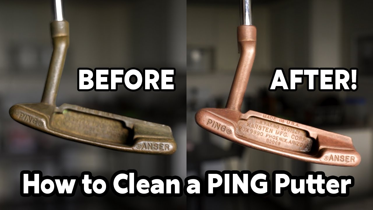 The BEST Way to Clean an Old PING Putter! - YouTube