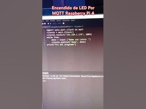 💡 Aprende a Encender un LED con MQTT y Raspberry Pi 🚀 - @AprendamosconScorpionSecurity - YouTube