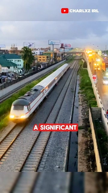 Lagos Redline Metro Train - YouTube