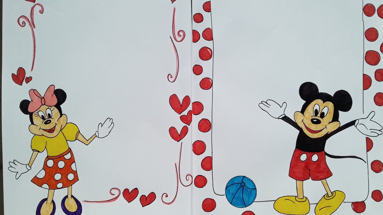 Mickey Mouse Page Border