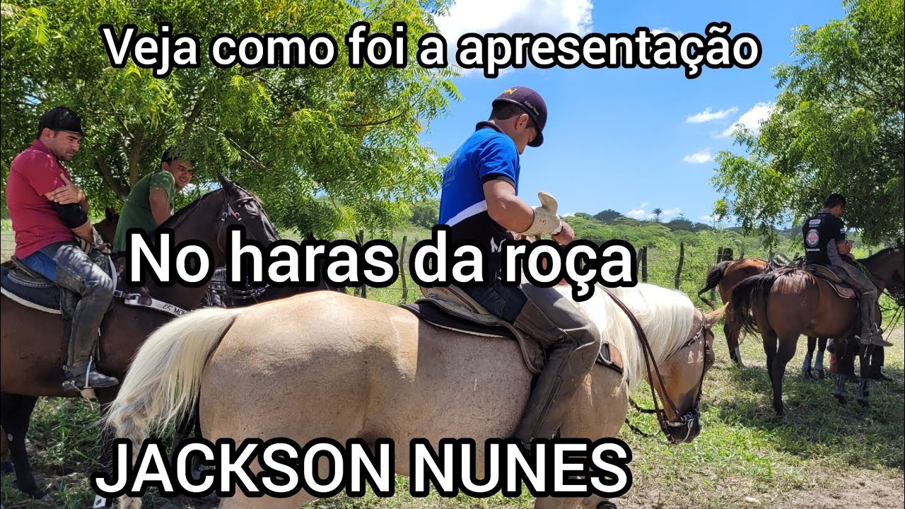 JACKSON NUNES E JEFFERSON NUNES NO HARAS DA ROÇA CAMPEONATO PE PB DE ...