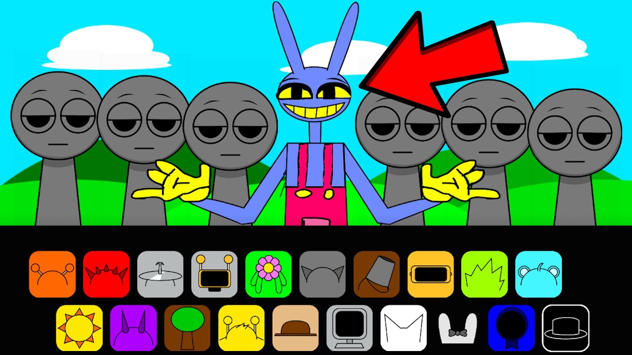Incredibox Sprunki - But Jax from Digital Circus | my Oc 😆 - YouTube