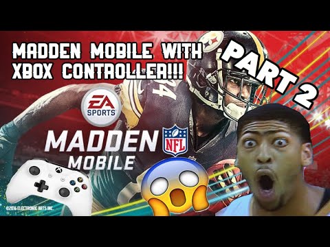 Madden mobile with Xbox one controller (part 2) - YouTube