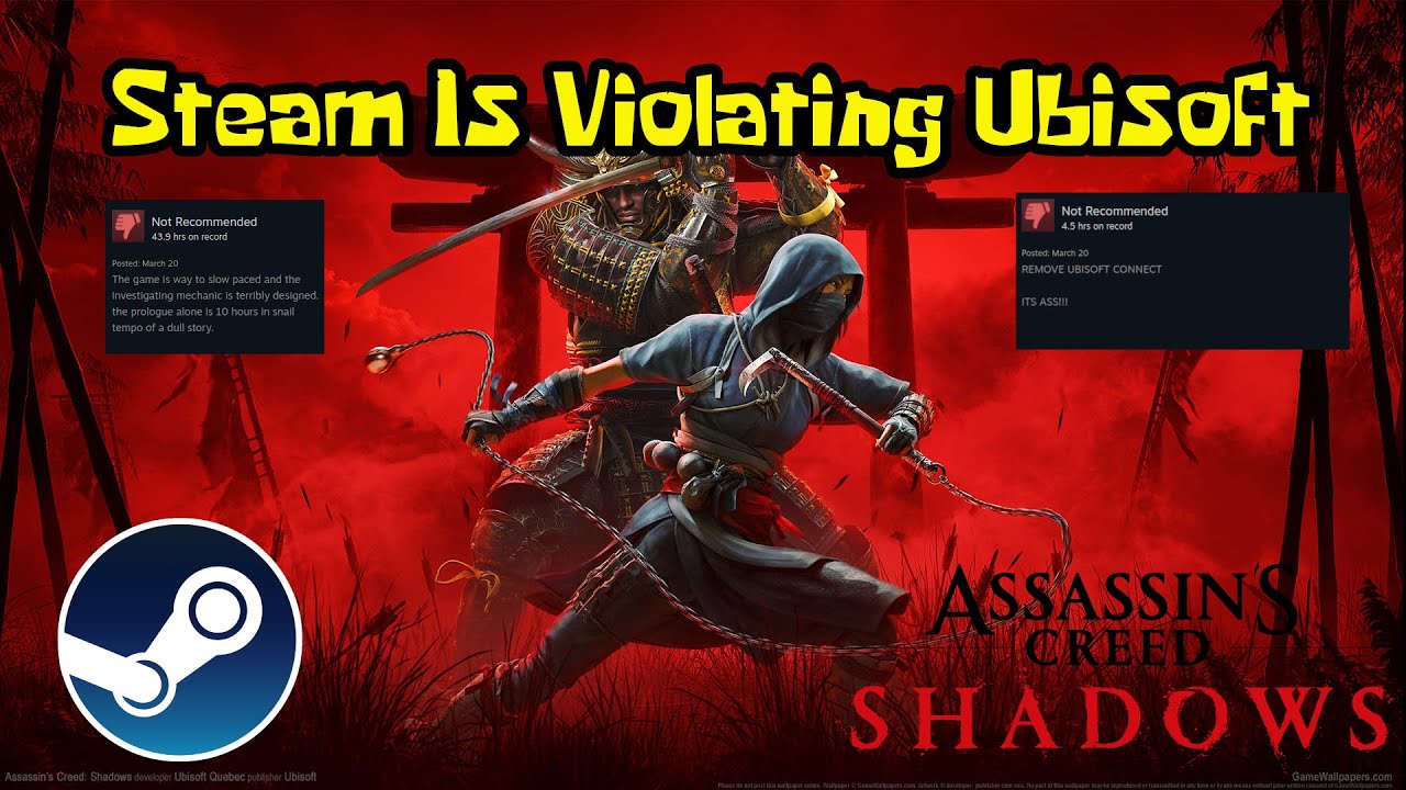 Ubisoft Is Getting ROASTED on Steam Reviews - YouTube