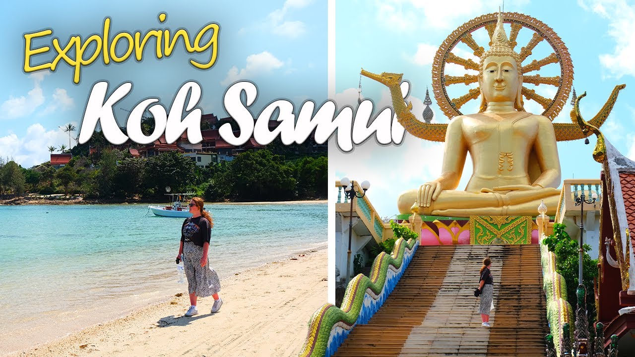 Koh Samui Beaches, The Big Buddha and Waterfalls! - YouTube