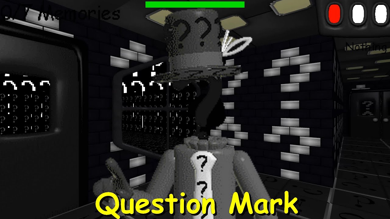 Question Mark - Baldi's Basics Mod - YouTube