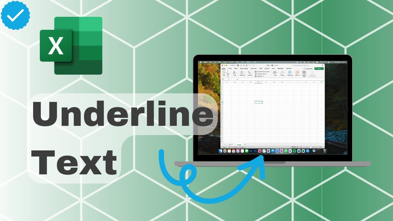 How To Underline Text In Excel? - YouTube