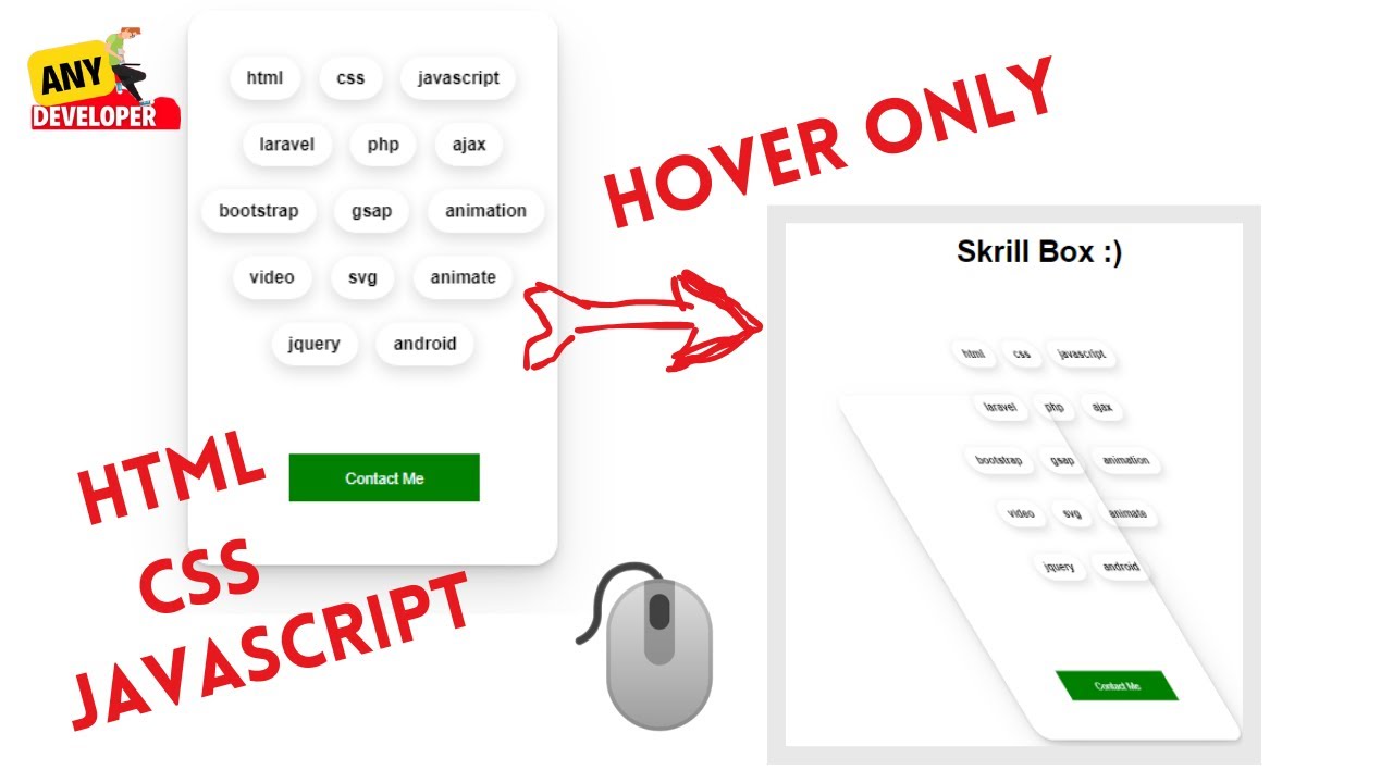 Mesmerizing 3d Animation Scroll And Hover Effects With Html Css And