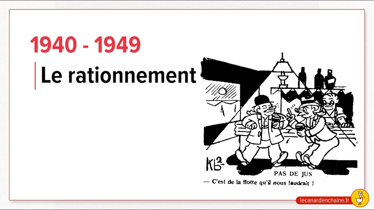 1940-1949 : Le rationnement - YouTube