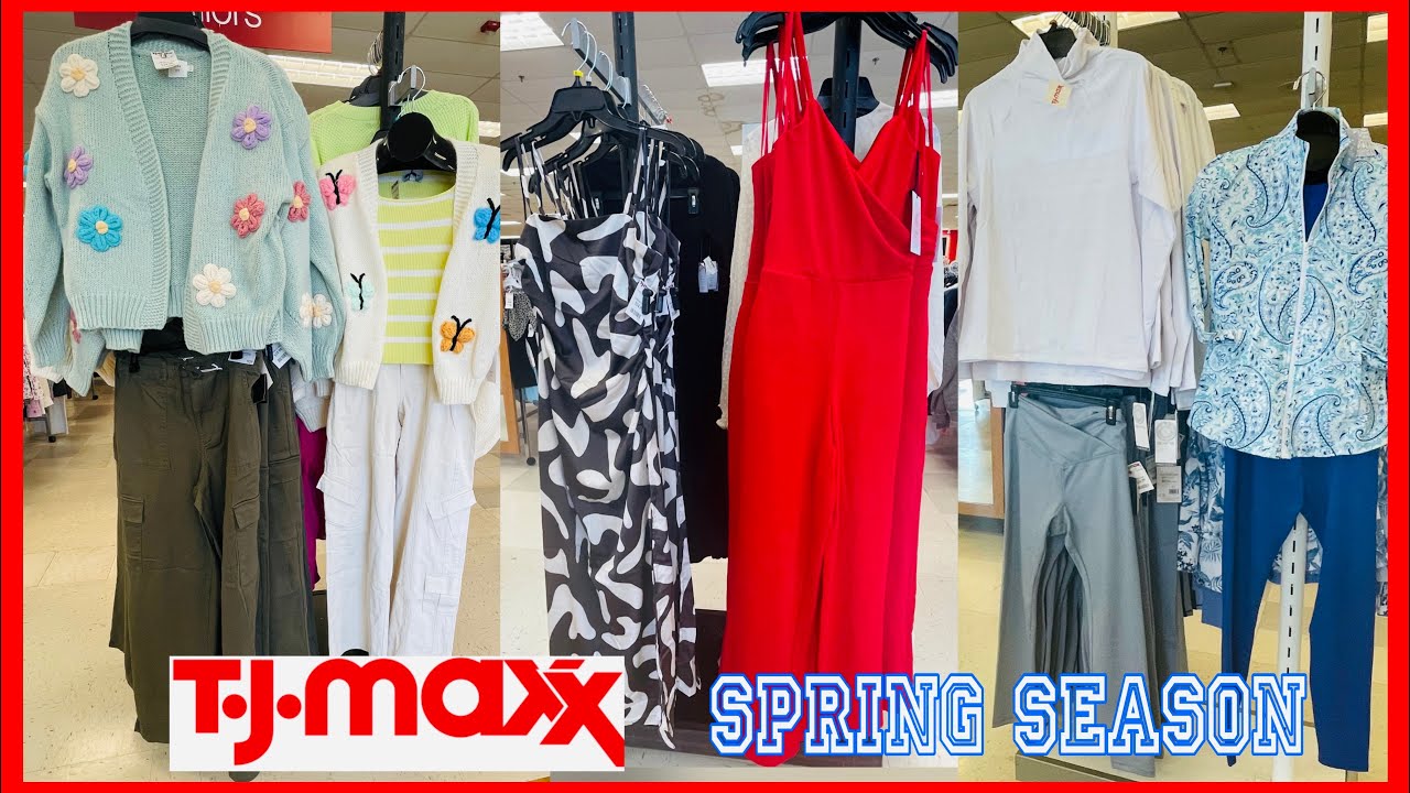 TJ MAXX NEW SPRING COLLECTION #tjmaxxfinds - YouTube