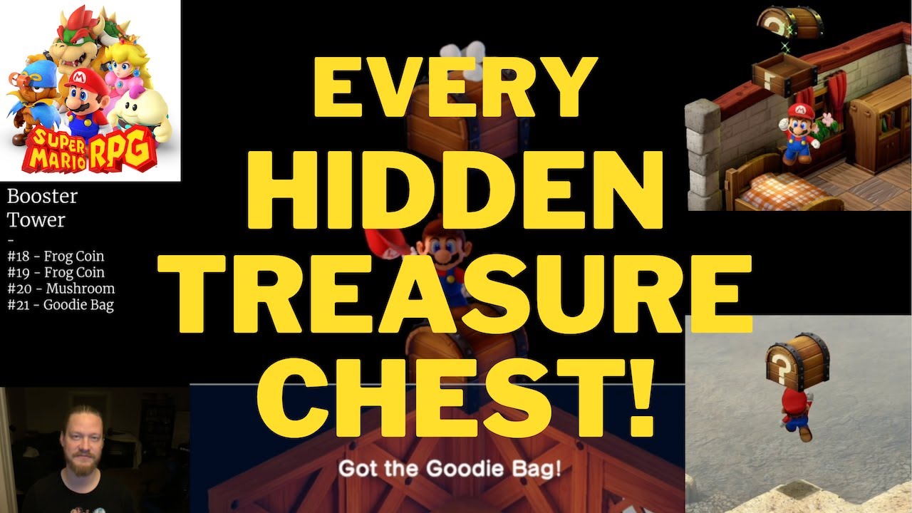 Super Mario RPG - All 39 Hidden Treasure Chests! Fast, Easy Guide ...