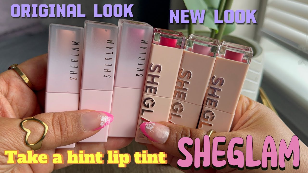 Sheglam ️ take a hint lip tint swatches - YouTube