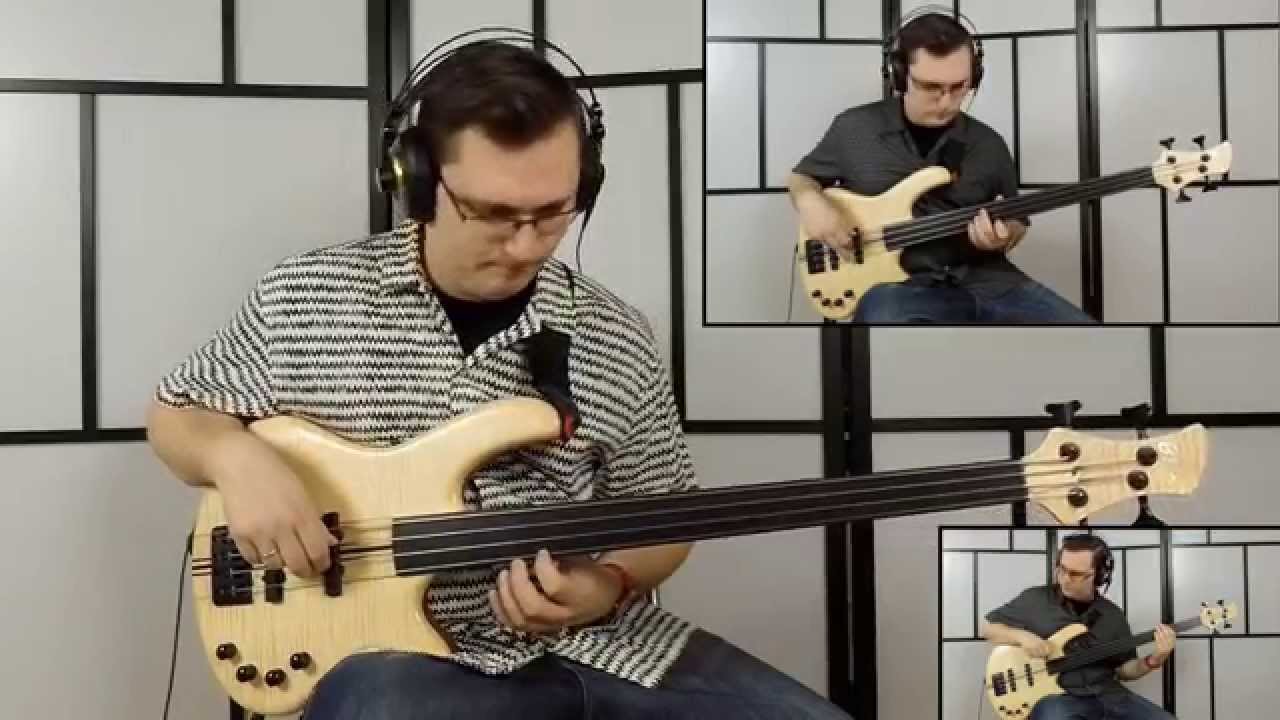 Witkowski plays... Corea - Children's Song No.1 - bass guitar solo ...