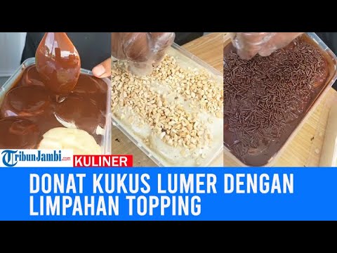 Donat Kukus Lumer Dengan Limpahan Topping - YouTube