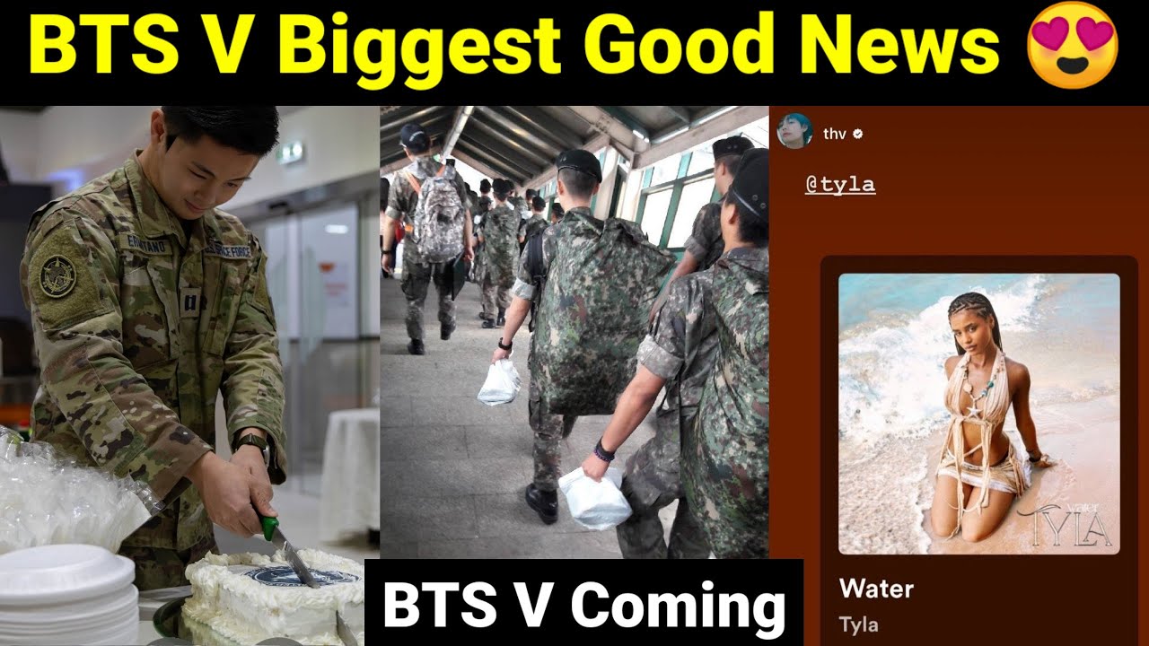 BTS V Biggest Good News 😍 | V Confirm Coming - YouTube