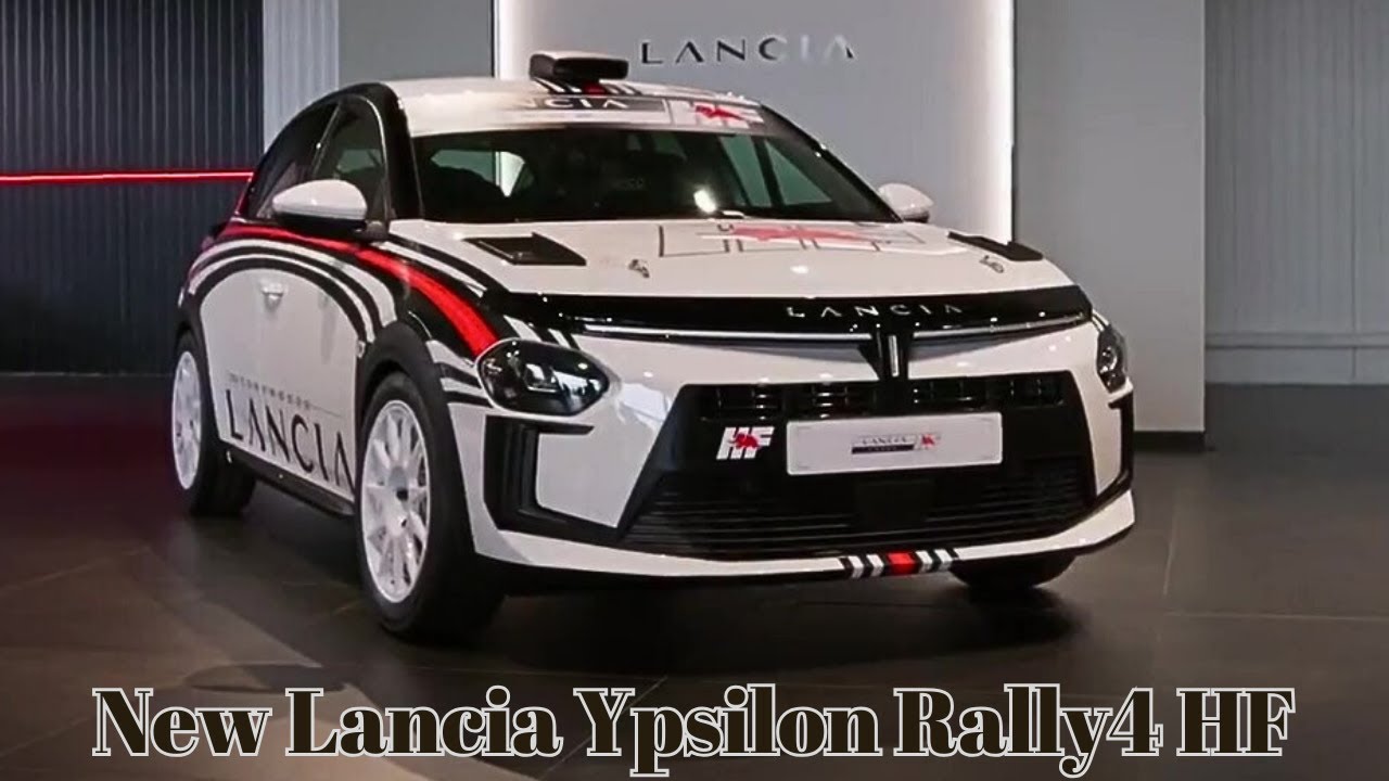 Stellantis CEO Carlos Tavares Drives the New Lancia Ypsilon Rally4 HF in Balocco. - YouTube