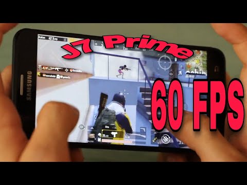 Samsung Galaxy J7 Prime Pubg Mobile Performans Test  60 FPS 4 Parmak ( 4 Fingers )