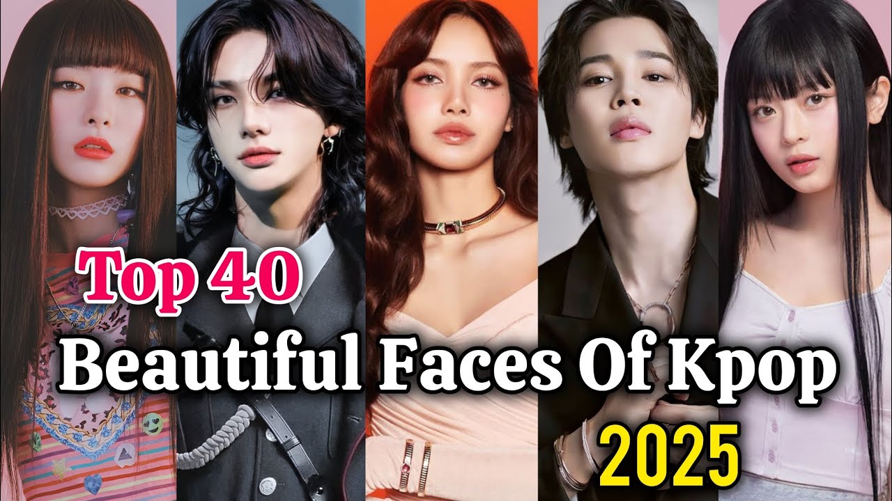 Top 40 Most Beautiful Faces Of Kpop 2025 😱🥰💜 - YouTube