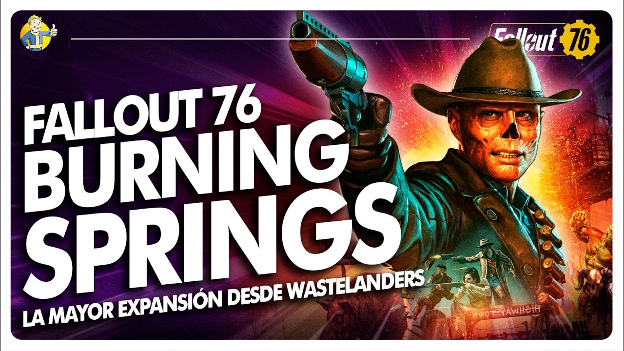 ⚡FALLOUT 76: BURNING SPRINGS | La mayor update desde Wastelanders ...