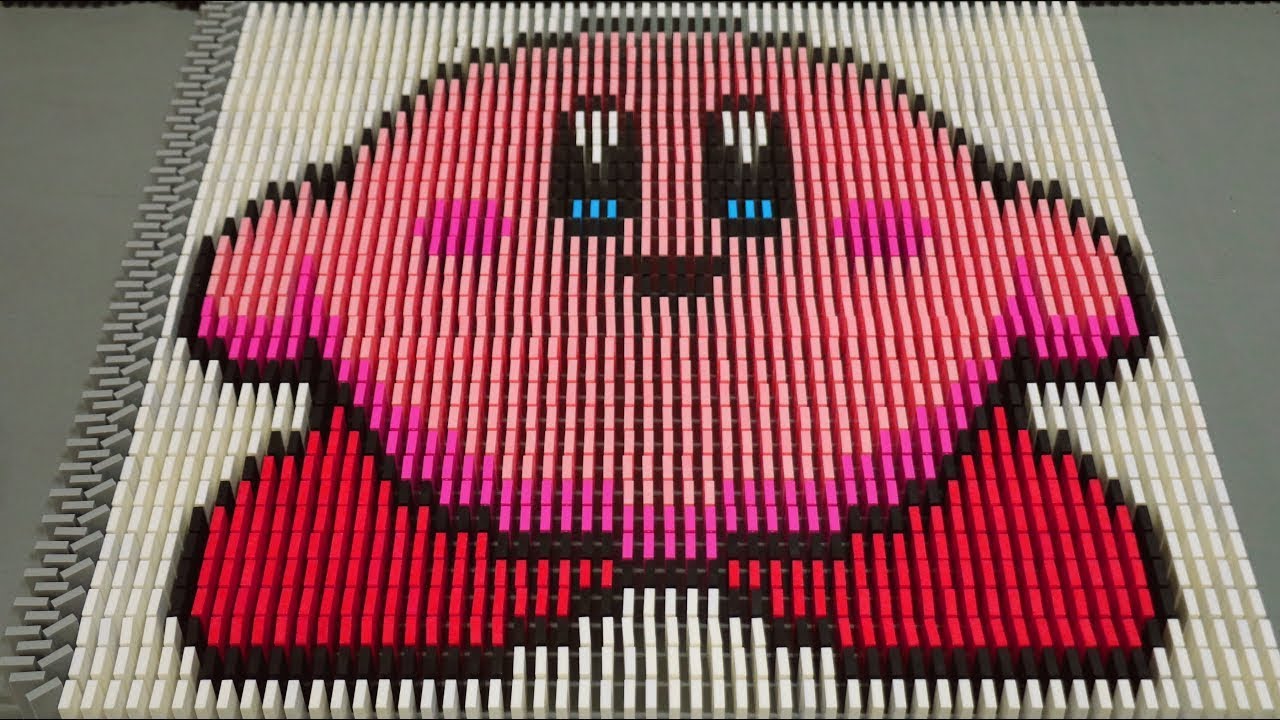 Mega Max Version domino drop. - YouTube