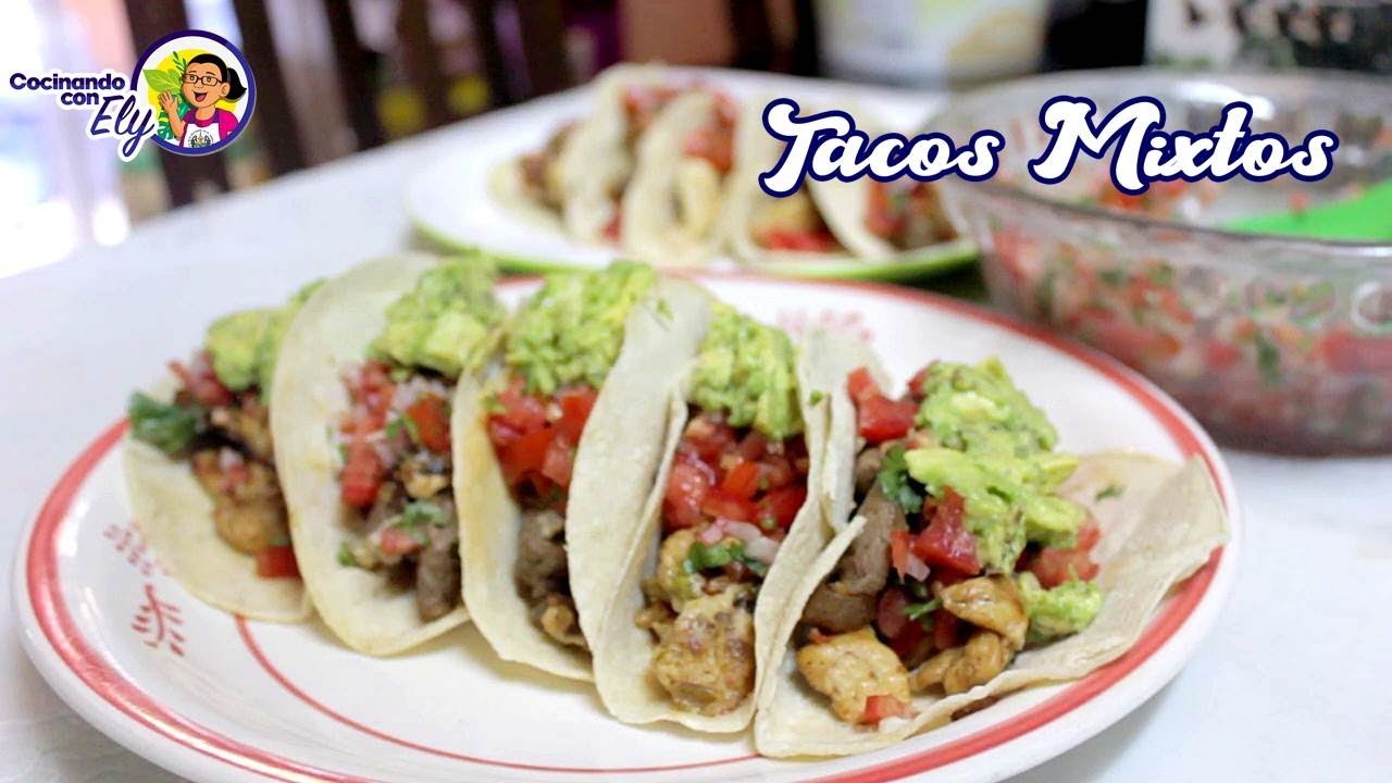 Preparando unos Riquísimos TACOS MIXTOS a mi ESTILO - YouTube