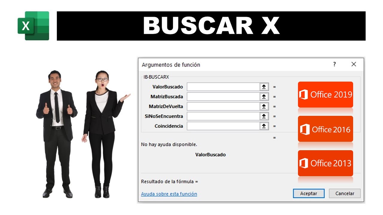 Emular la función BUSCARX mediante VBA en Excel🔎 - YouTube
