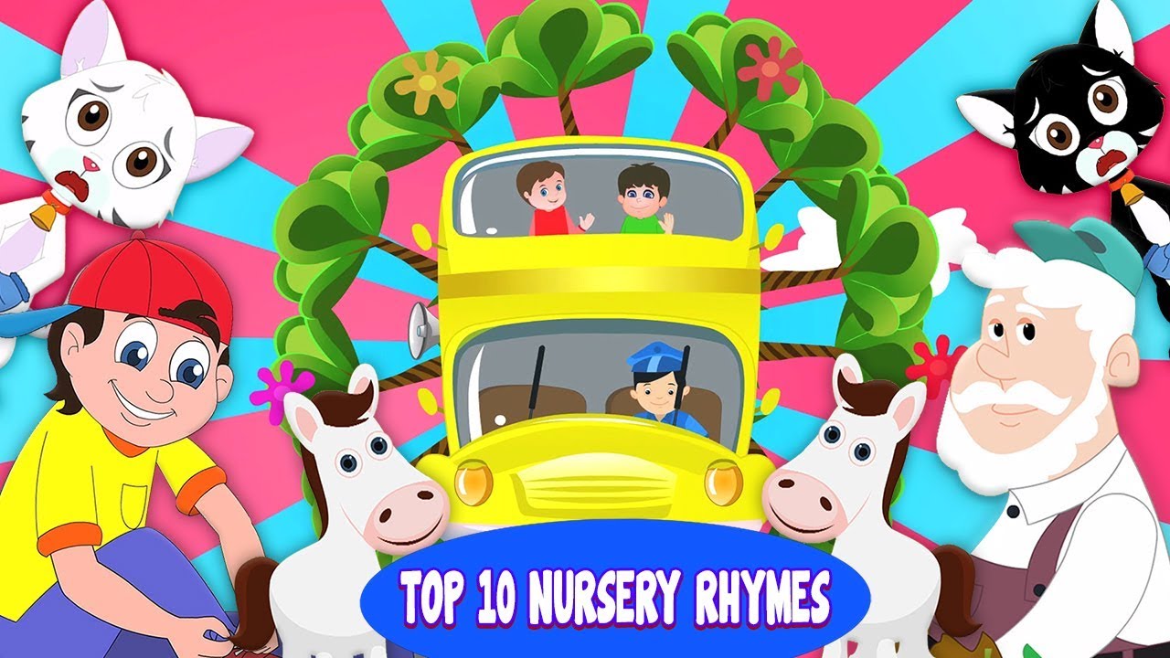 Top 10 Des Comptines | Chanson Pour Les Enfants | Top 10 Nursery Rhymes ...