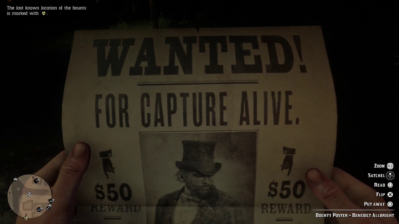 Red Dead Redemption 2 Get First Bounty at Sheriff - YouTube