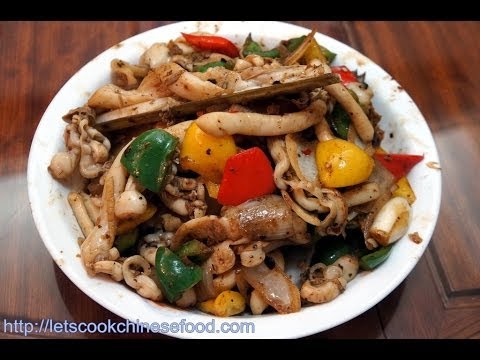 Hong Kong Recipe : Stir-fried Razor Clams with Black Bean Sauce - YouTube