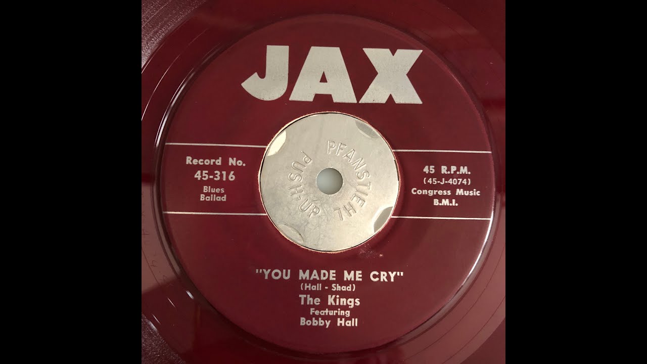 The Kings Featuring Bobby Hall - You Made Me Cry - YouTube