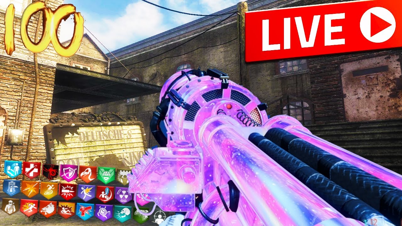 BLACK OPS 3 ZOMBIES! / KINO ROUND 100 ATTEMPT! / COD BO3 / DOUBLE COINS ...