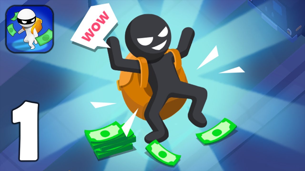 Steal Master - Stickman Thief - Part 1 - Gameplay Walkthrough(iOS ...