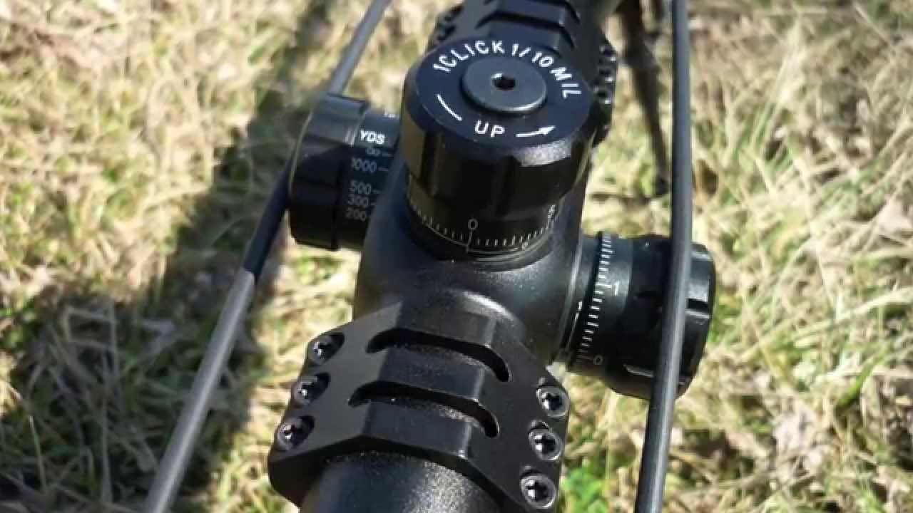Primary Arms 4-14x44mm FFP Mil-Mil Scope - YouTube