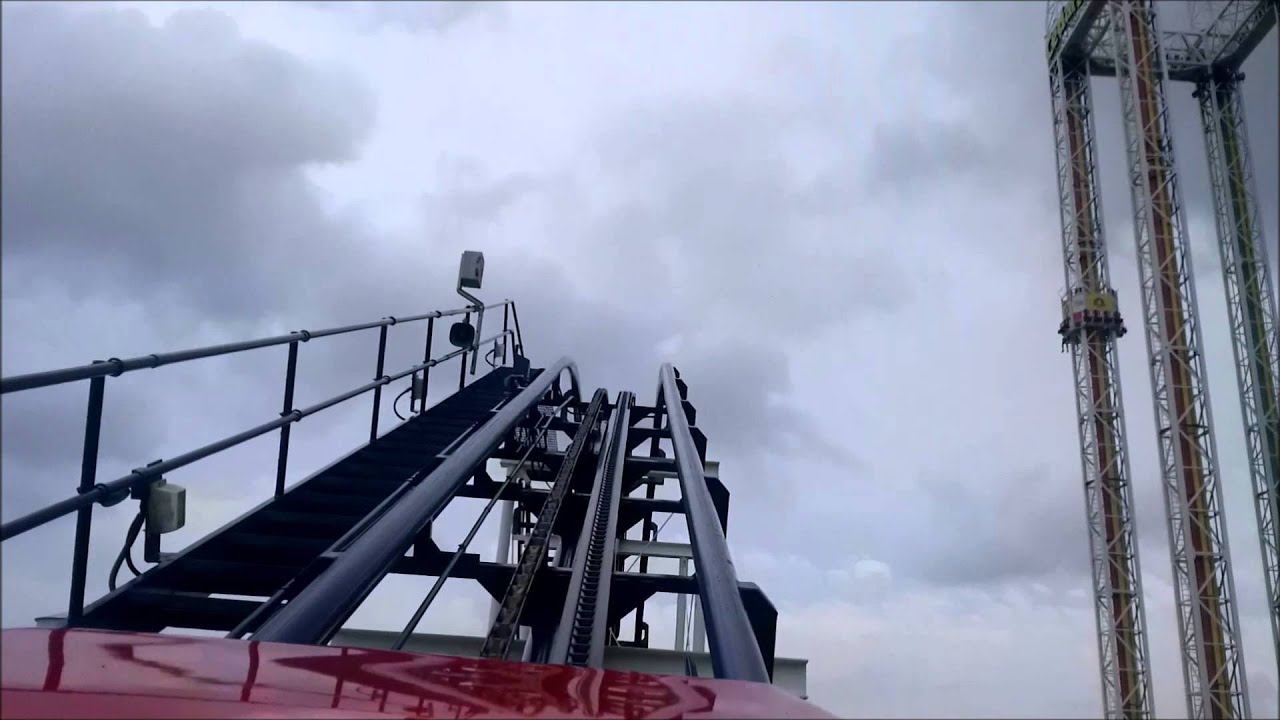 Cedar Point: Corkscrew On Ride Front Row POV / July 27, 2014 - YouTube