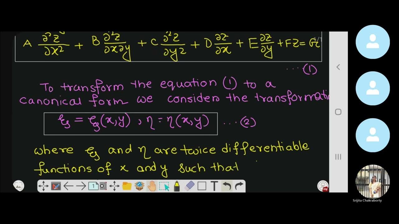 pde | canonical transformation (part 1) - YouTube