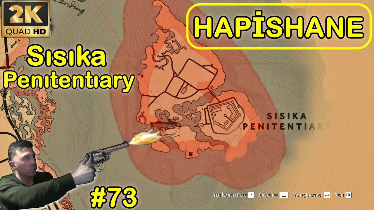 SISIKA PENITENTIARY HAPİSANESİNE GİRİŞ... RED DEAD REDEMPTİON 2 | RDR2 ...