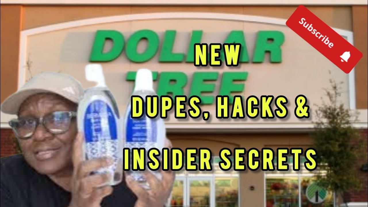 DOLLAR TREE 🌳 INSIDER SECRETS REVEALED! - YouTube