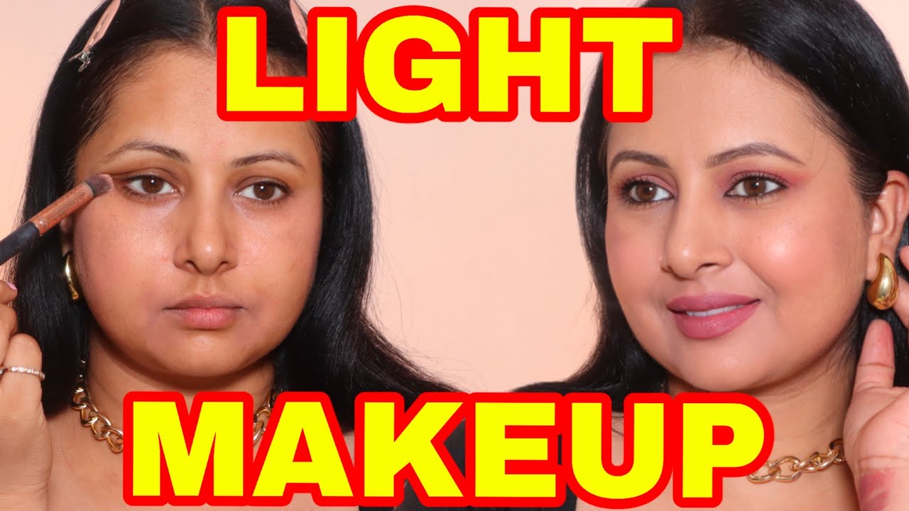 simple light makeup tutorial easy steps for beginners | STAZE 3IN1 ...