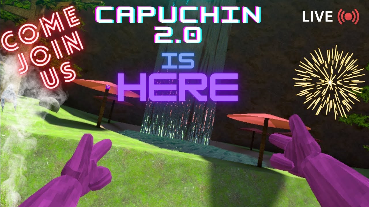 PLAYING CAPUCHIN REMAKE WITH YOU - #live #gorillatag #gtag - YouTube