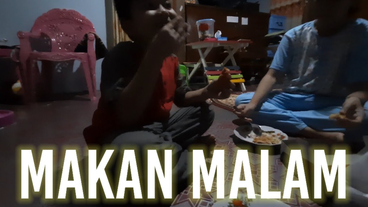 Makan malam bareng Keponakan - YouTube