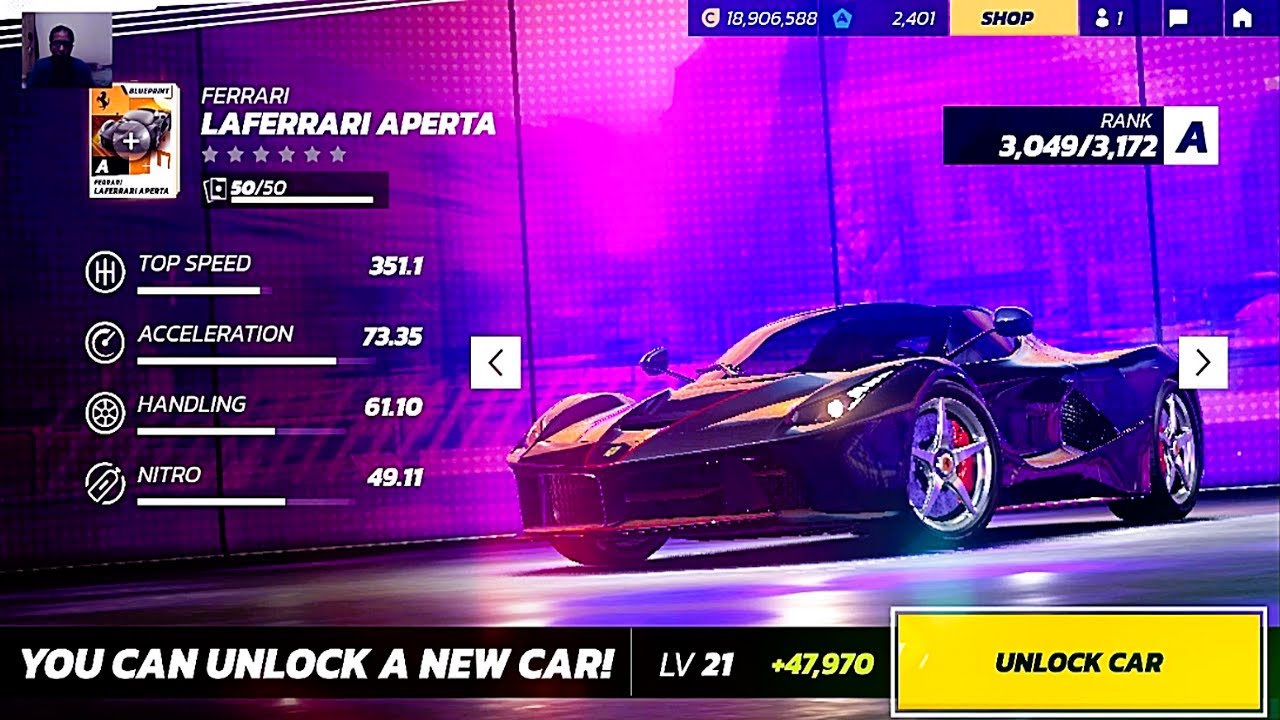 Asphalt Legends Unite | Ferrari LaFerrari Aperta | Car | Unlock and ...