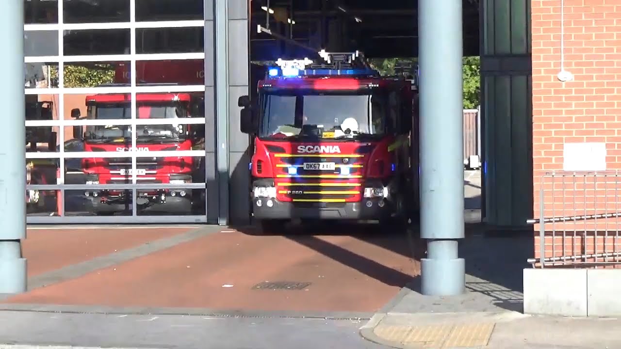 Liverpool City Centre Fire Station Pump Turnout | Merseyside Fire ...