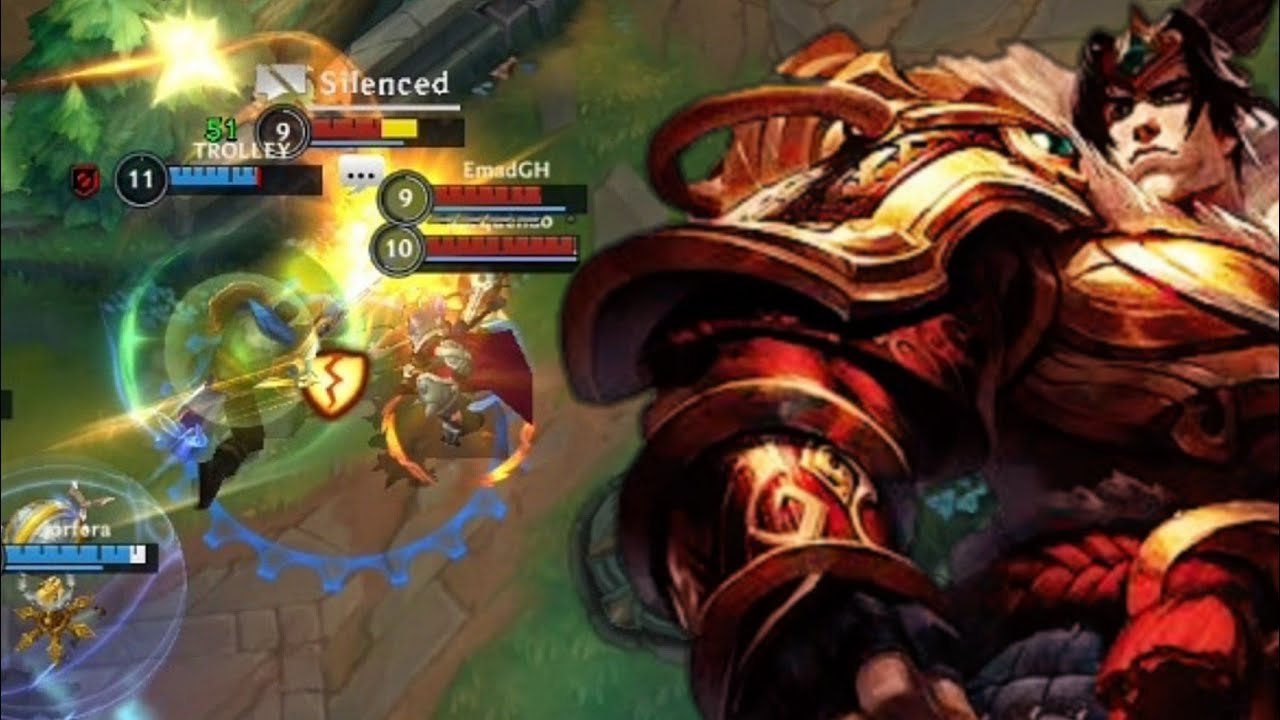 WILD RIFT LEAGUE OF LEGENDS ¥GAREN¥ SUPER DAMAG TANK ️😎 - YouTube