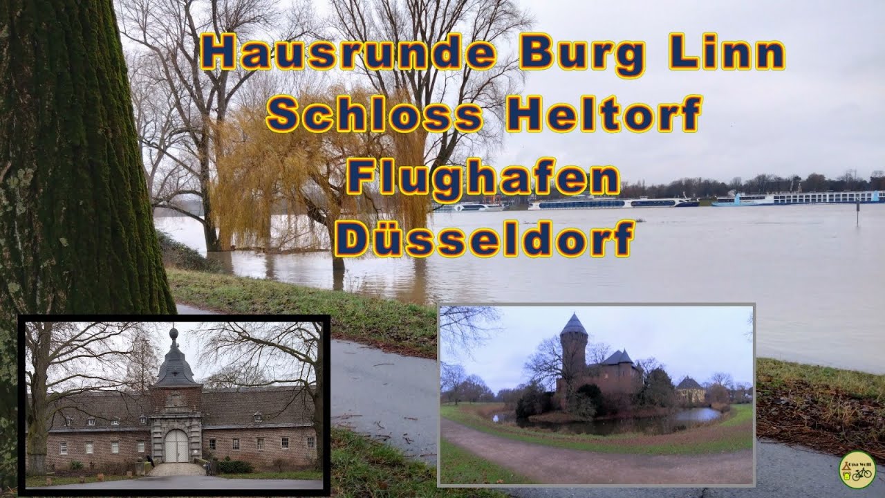 Hausrunde Burg Linn, Schloss Heltorf, Angermund, Flughafen, #Düsseldorf ...