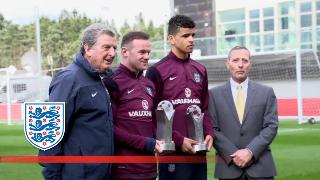 Wayne Rooney and Dominic Solanke receive player of the year awards ...