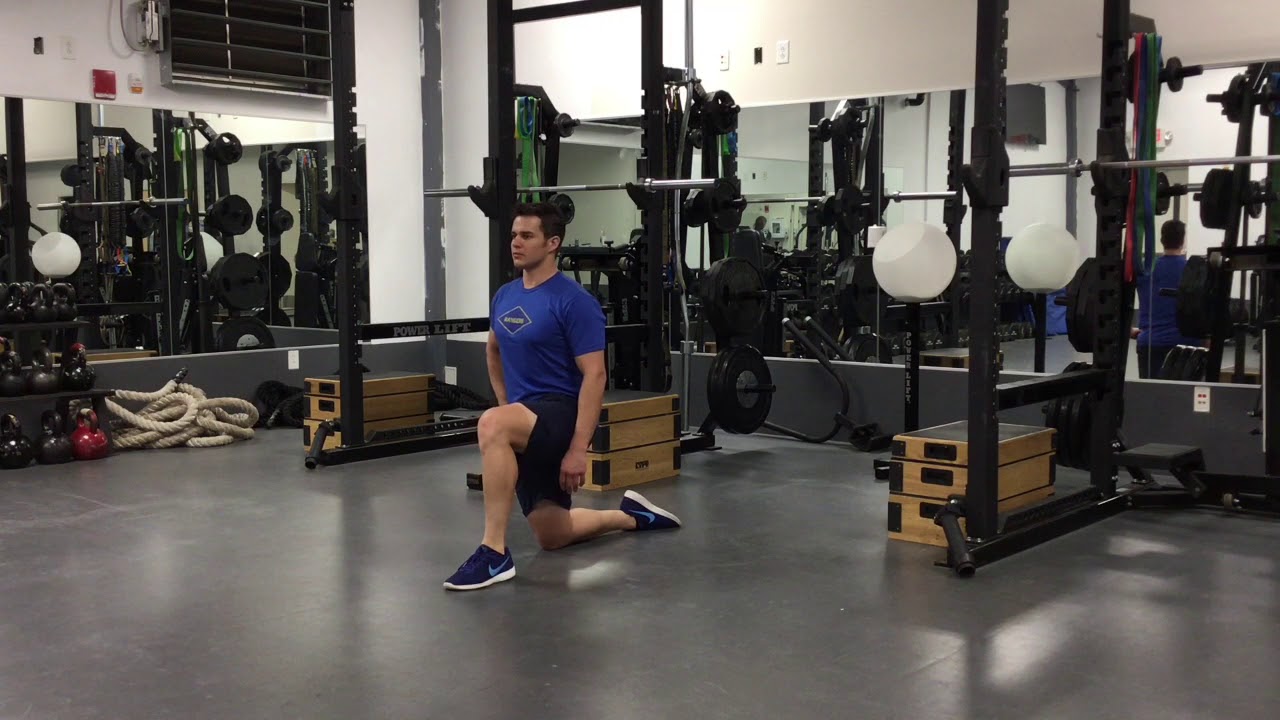 Half Kneeling Hip Rocker - YouTube