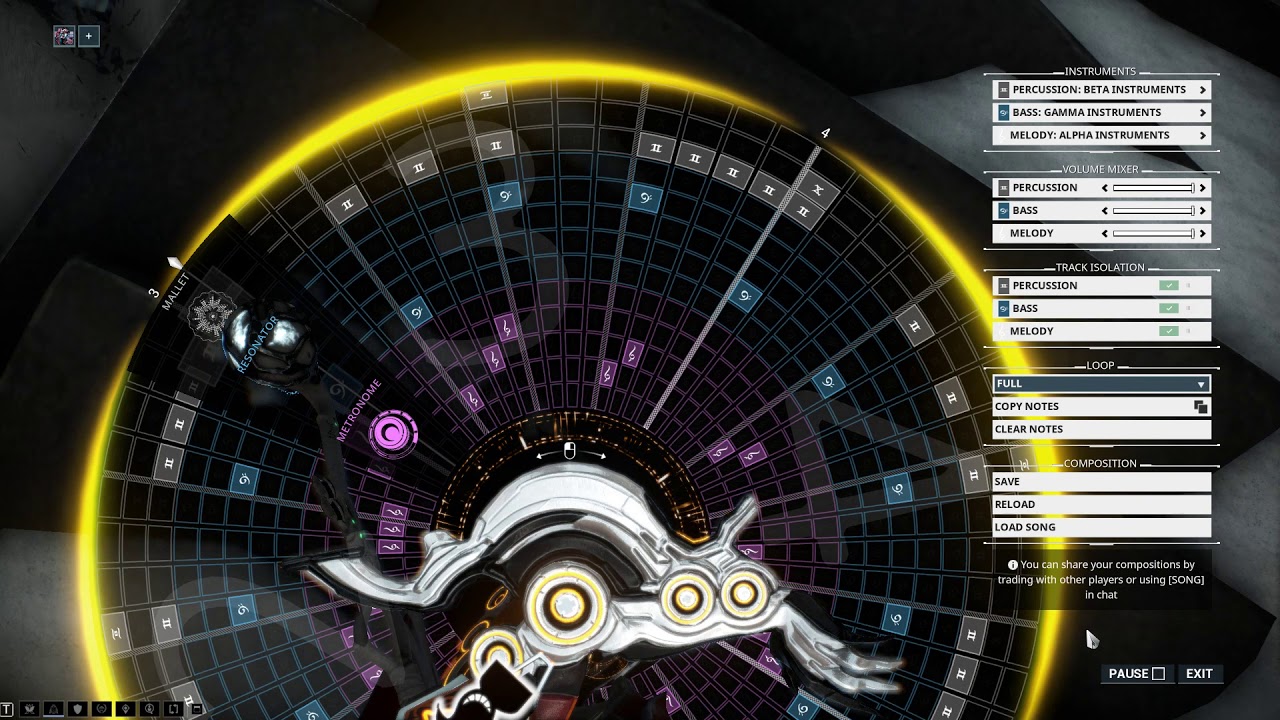 Warframe Mandachord: Flares (The Script) - YouTube