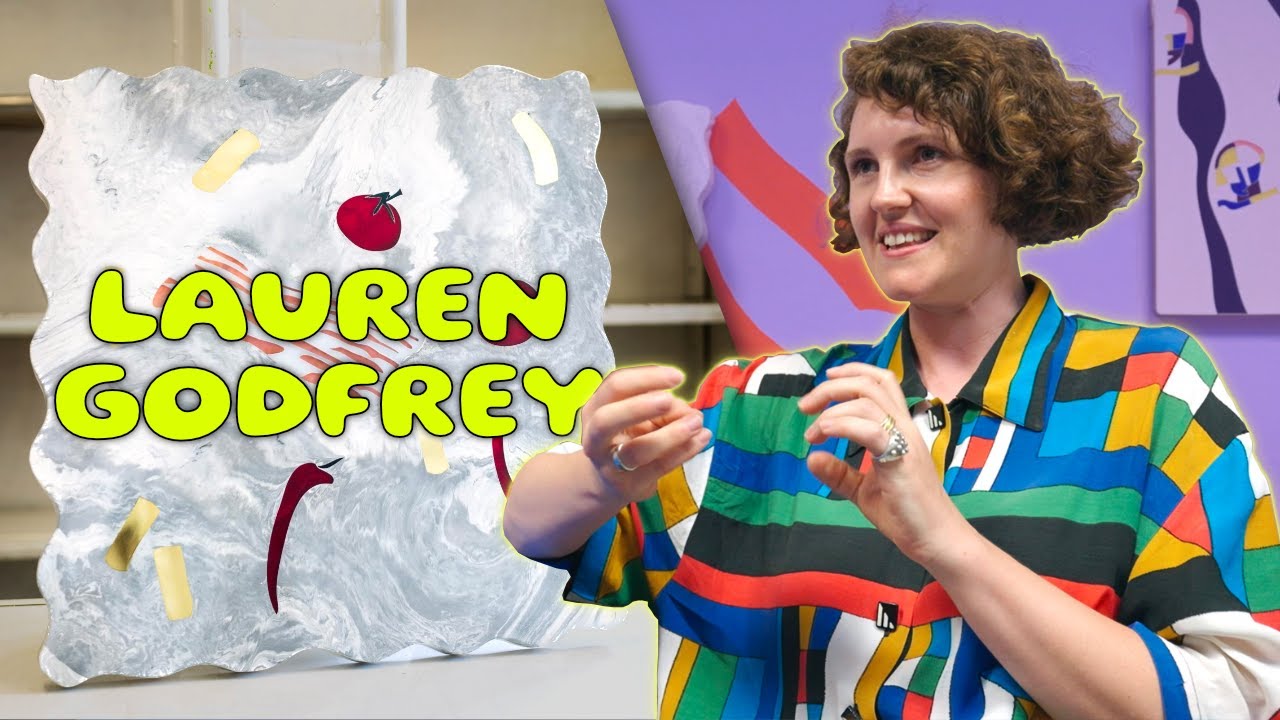 The pattern paradise of artist Lauren Godfrey! - YouTube